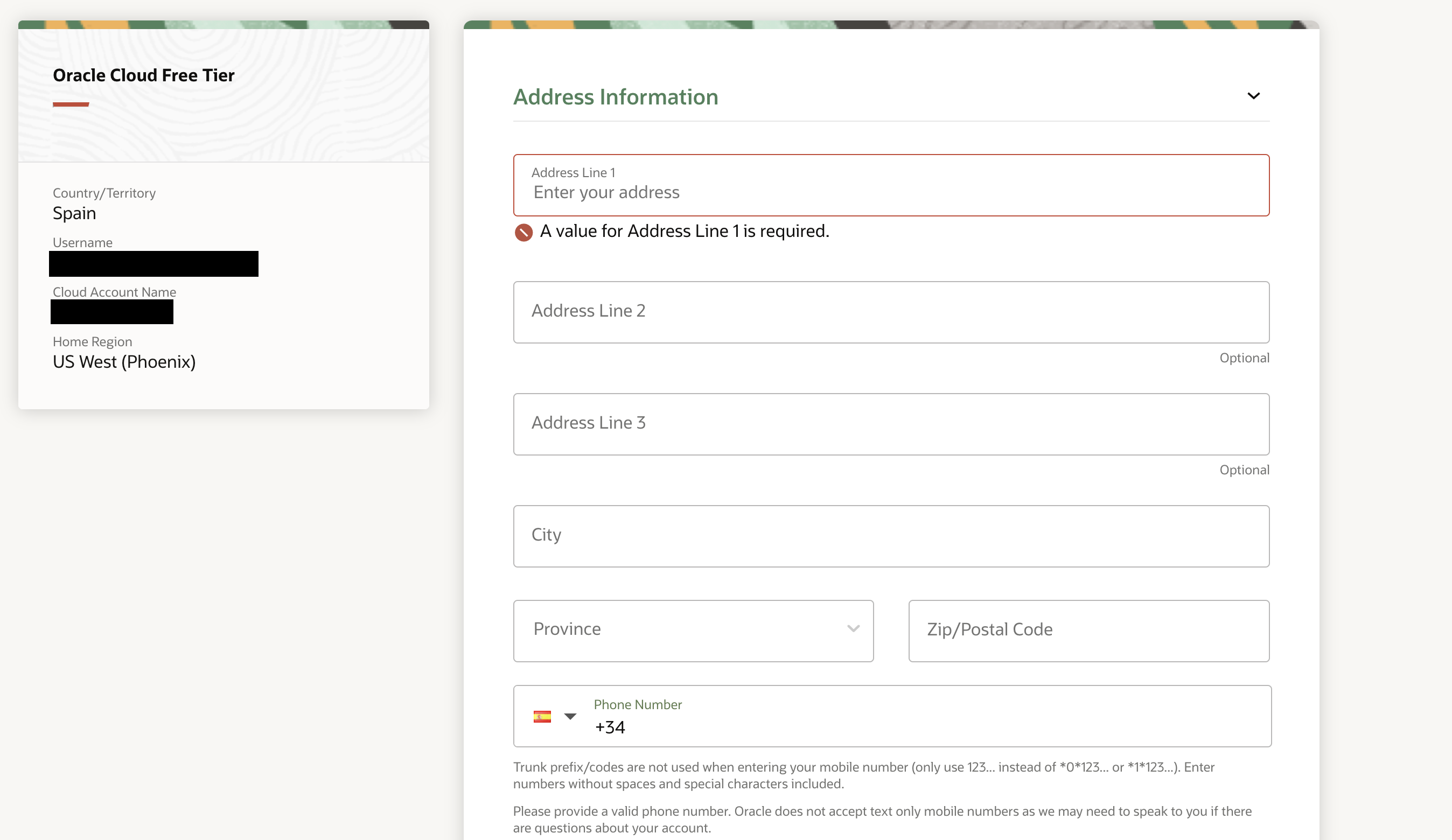 Create a free virtual machine in the cloud - Oracle Cloud