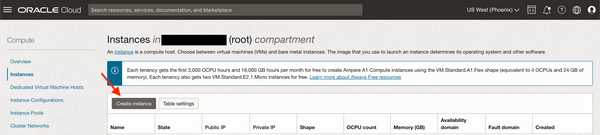 Create a free virtual machine in the cloud - Oracle Cloud